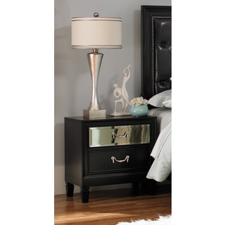Coaster Company Devine Black MDF/Wood Nightstand - Bed Bath & Beyond ...