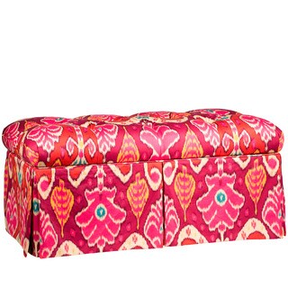 Skyline Furniture Skirted Storage Bench - Bed Bath & Beyond - 12494517