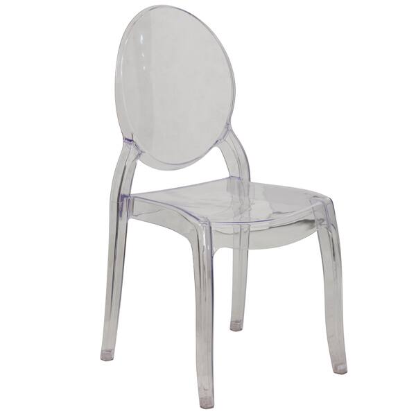 Large Transparent Ghost Chair - Bed Bath & Beyond - 12504297