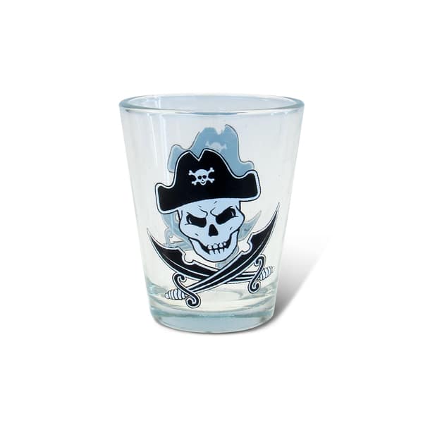 Puzzled Clear Pirate Shot Glass - Bed Bath & Beyond - 12505852