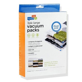 Spacemaker Hanging Bags 3pk (Clear) - Bed Bath & Beyond - 12506351