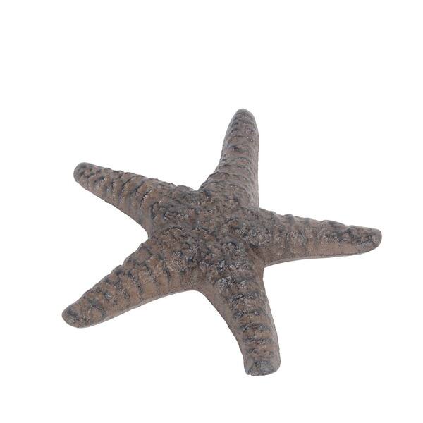 Privilege International Rust Brown Metal Starfish - Bed Bath & Beyond ...