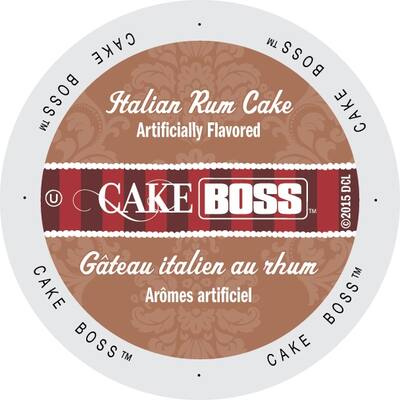 Cake Boss Coffee 'Italian Rum Cake' Single-serve K-Cup Portion Pack ...