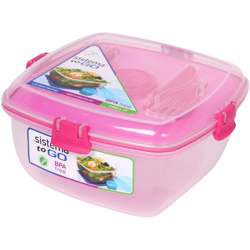 Sistema 21377 Klip It Chill It To Go Container - Overstock - 12516223