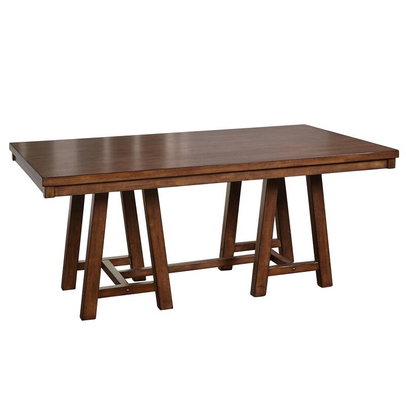 Simple Living Harold Wooden Dining Table - Oak - Overstock - 12521558