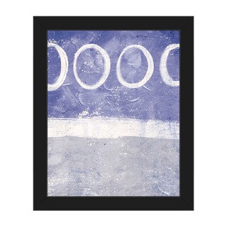 Iris Ringlet' Framed Canvas Wall Art - Bed Bath & Beyond - 12531548