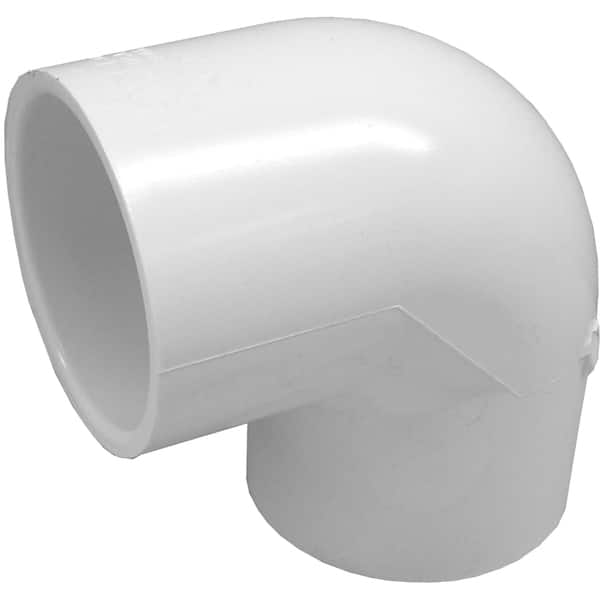 Genova Products 30705CP 10-count 1/2" PVC 90-degree Elbow - Bed Bath ...