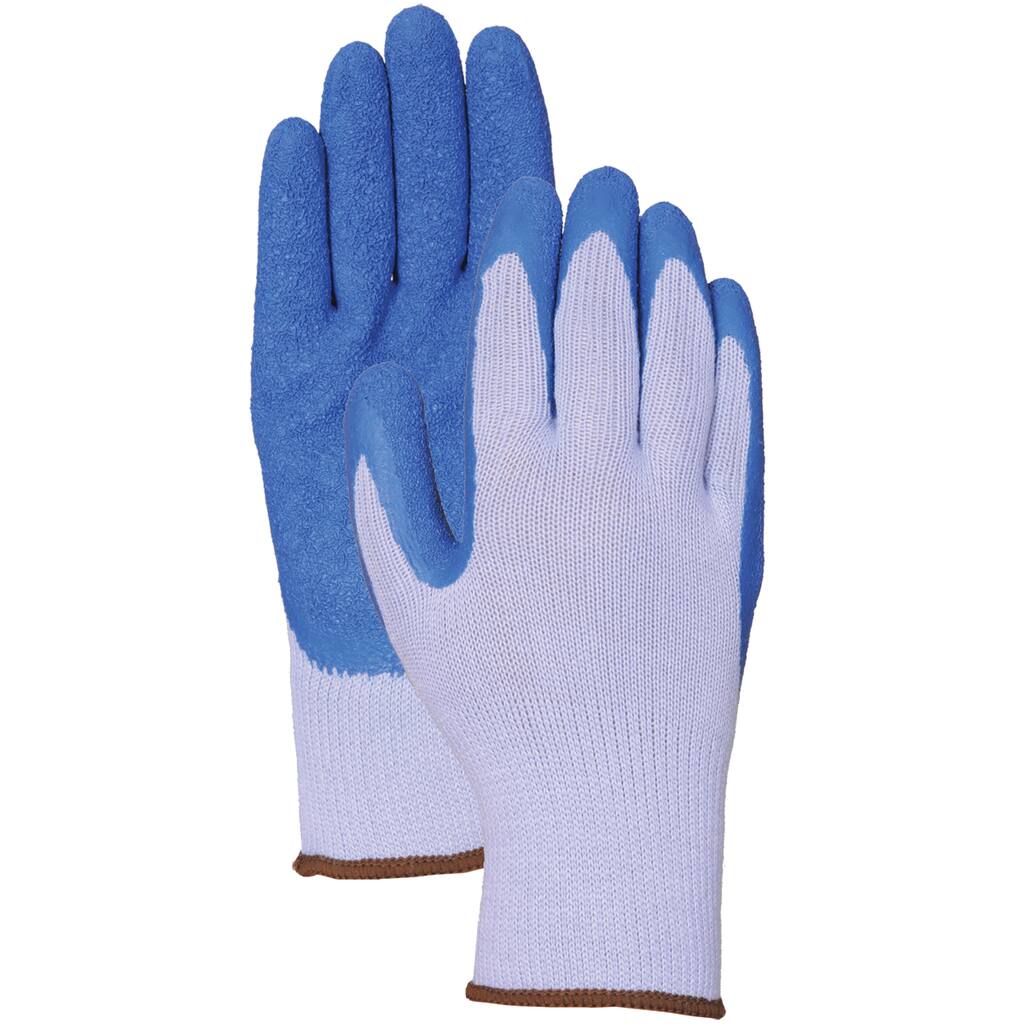Bellingham Glove C302L Blue Latex Palm Gloves - Overstock - 12536751