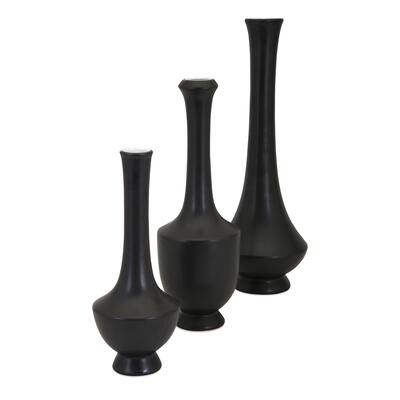Concepts Eclipse Farah Vases (Set of 3) - Overstock - 12539871