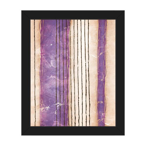 Stringboard Grape' Framed Canvas Wall Art - Bed Bath & Beyond - 12544358
