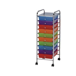 Palash 10-Drawer Metal Storage Cart - Bed Bath & Beyond - 12554311