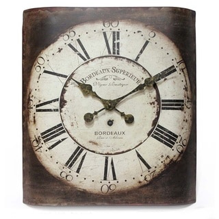 Infinity Instruments Bordeaux Bronze Metal 20-inch Wall Clock - Bed ...