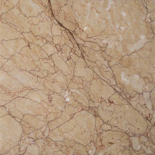 Rosalia Pink Marble Polished and Beveled Tile - Bed Bath & Beyond ...