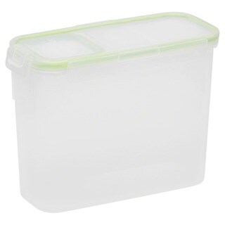 Snapware 1098432 11 Cup Slim Flip Top Rectangle Storage Container - Bed ...