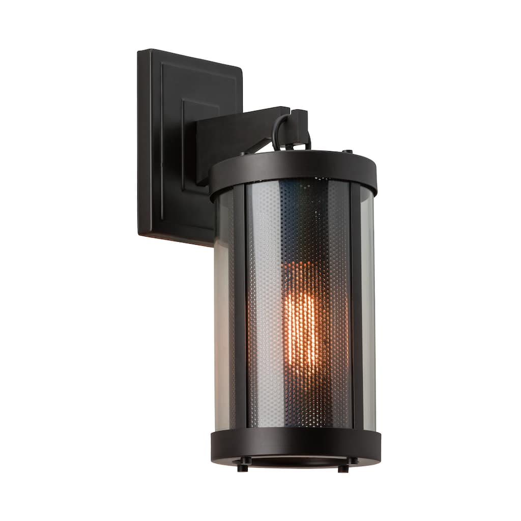 Feiss 1 - Light Bluffton Outdoor Wall Sconce, Oil Rubbed Bronze ...