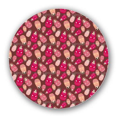 Babushka Rock Lazy Susan - Overstock - 12604206
