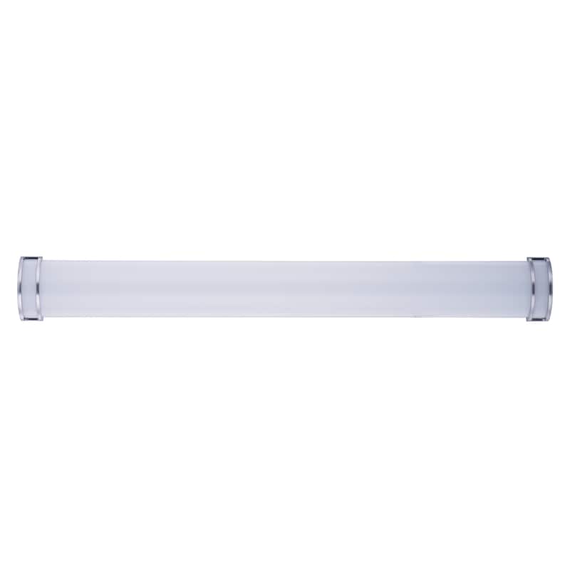 Linear LED 48" LED Bath Vanity - Silver - Bed Bath & Beyond - 12609321