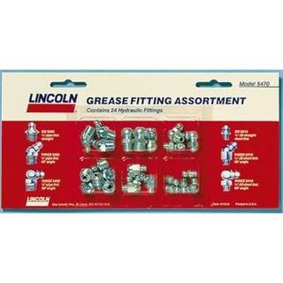Lincoln 5470 1/8" Grease Gun Fittings Assortment 24 Piece - Bed Bath ...