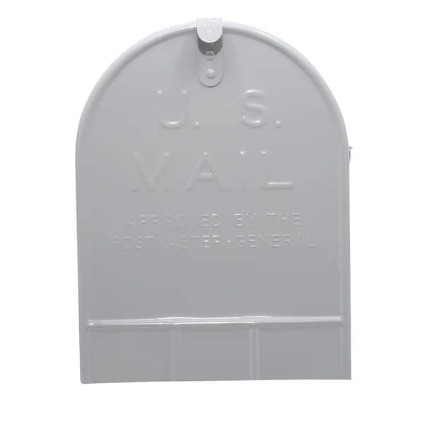 Solar Group ST20 Galvanized Steel Gray Rural Mailbox - On Sale - Bed ...
