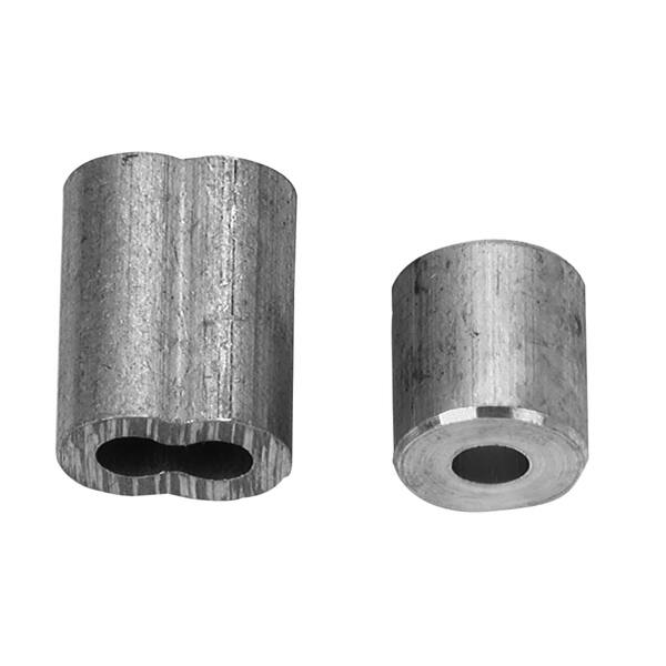 Campbell B7675424 1/8" Aluminum Cable Ferrules & Stops 2-ct - Bed Bath ...