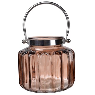 8 x 7-inch Diameter Glass Lantern - Bed Bath & Beyond - 12611520