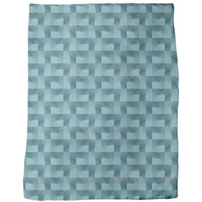 Broken Glass Fleece Blanket - Overstock - 12617532