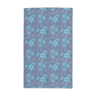 Magic Night Wood Hand Towel (Set of 2) - Overstock - 12619666