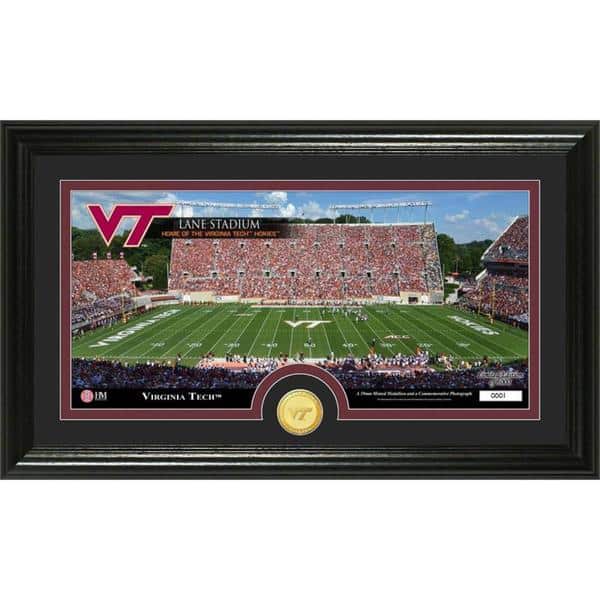 Virginia Tech "Stadium" Bronze Coin Panoramic Photo Mint - Multi-color ...