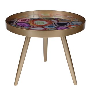 Livonia Multicolored 24-inch x 19-inch Side Table - Bed Bath & Beyond ...