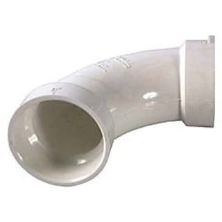 Genova Products 73820 2-inch Sch. 40 PVC-DWV 90-degree Sweep Elbows ...