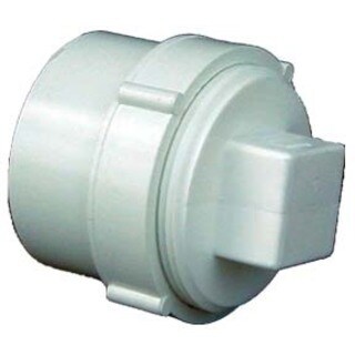 Genova Products 71630 3-inch Sch. 40 PVC-DWV Clean-Out Fitting with ...