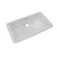 Toto Rectangular Undermount Bathroom Sink with CeFiONtect, Colonial ...