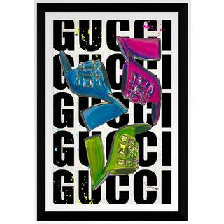 BY Jodi "Gg Toss" Framed Plexiglass Wall Art - Bed Bath & Beyond - 12684332