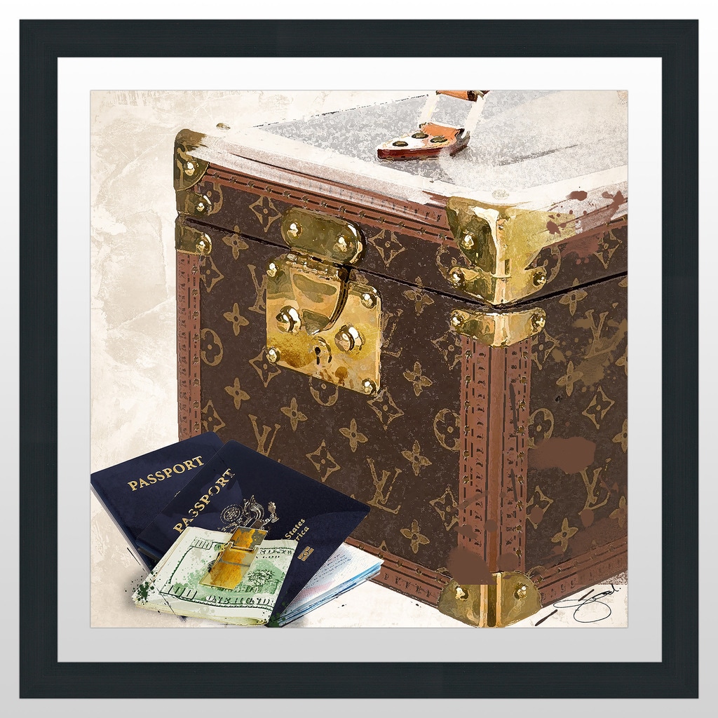 BY Jodi "House Of Couture" Framed Plexiglass Wall Art Set of 3 - On ...