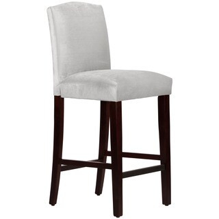 Skyline Furniture Camel Back Bar stool in Mystere Velvet Dove - Bed ...