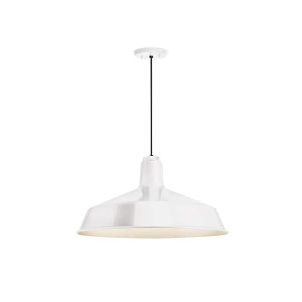 Troy RLM Lighting Standard Gloss White Pendant - Bed Bath & Beyond ...
