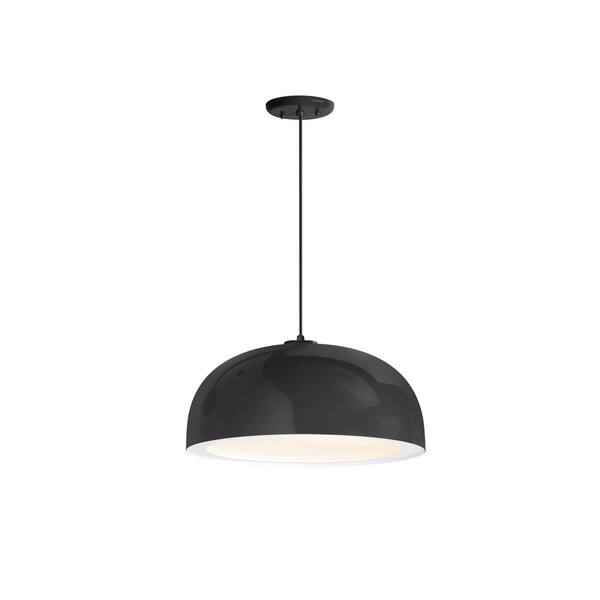 Troy RLM Lighting Dome Black Pendant, 14 inch Shade - Bed Bath & Beyond ...