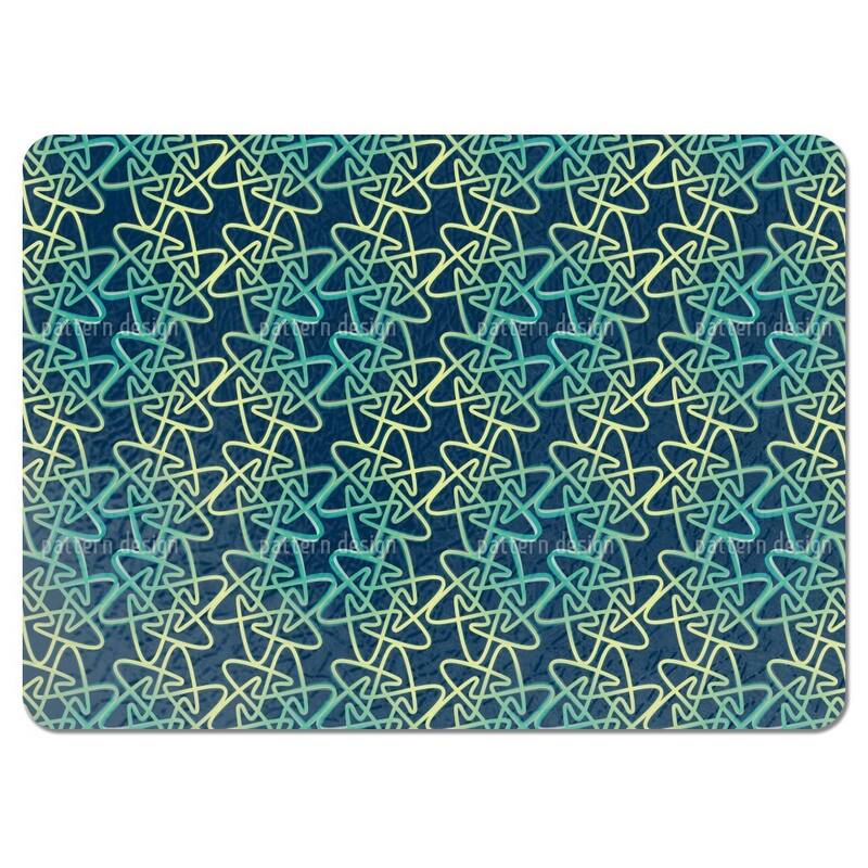 Cool Rounded Stars Placemats (Set of 4) - Overstock - 12713617