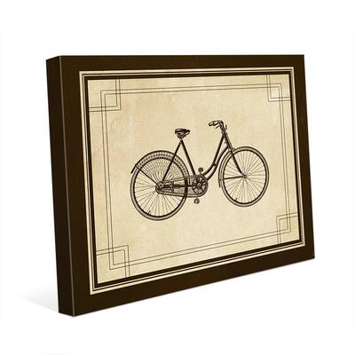 'Vintage Cycle' Canvas Wall Art - Overstock - 12714130