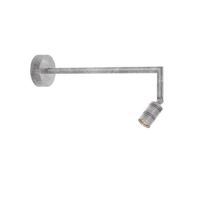 Troy RLM Lighting LS LED Bullet Head Galvanized Miter 18 inch Arm Wall ...