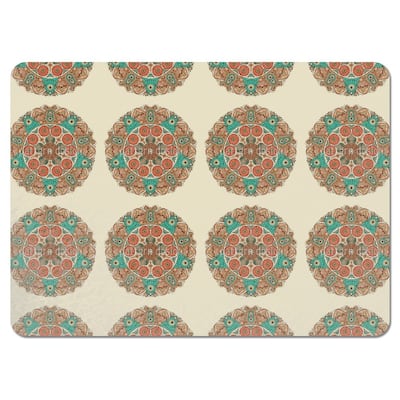 The Mandala of Genghis Khan Placemats (Set of 4) - Overstock - 12720121