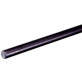 Boltmaster 11604 1/2" X 48" Round Rod Stock Plain Steel Cold Rolled ...