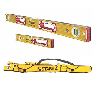 Stabila 37816 Heavy Duty 48-Inch & 16-Inch Type 196 Aluminum Box Beam ...