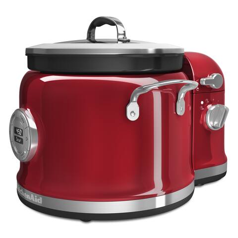 KitchenAid Candy Apple Red 4-Quart Multi-Cooker with Stir Tower ...