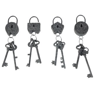 Metal Handmade Decorative Antique Keys - Bed Bath & Beyond - 12778701