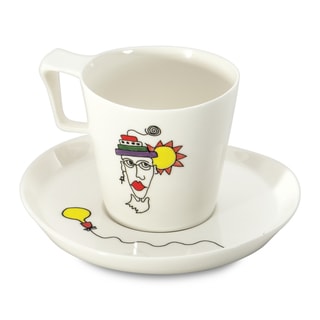 Eclipse Codriez Porcelain Breakfast Cup and Saucer - Bed Bath & Beyond ...