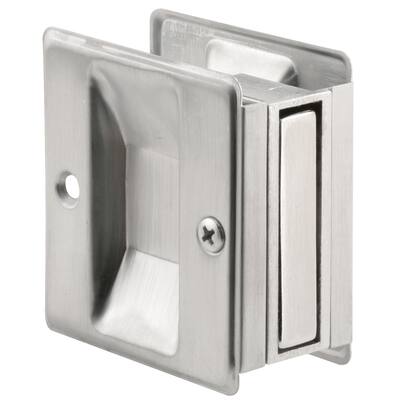 Prime Line N7079 1-3/8" Satin Chrome Finish Pocket Door Pull ...
