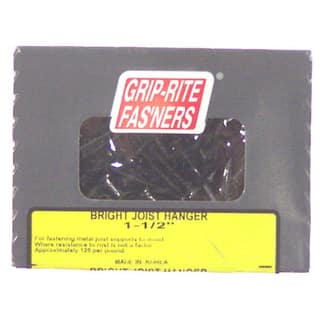 Grip Rite 112JST1 1 Lb 1-1/2" Bright Smooth or Barbed Shank Joist ...