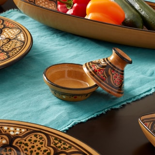 Handmade Mini Tagines (set of 4) ? Honey Design, by Le Souk Ceramique ...