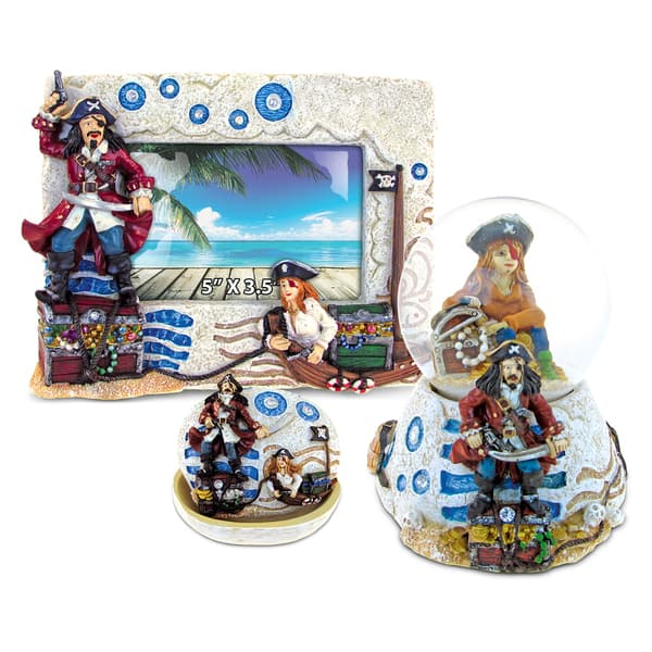 Home Decor Value Pack Mermaid Pirate Stone collection - Set of 3 - Bed ...
